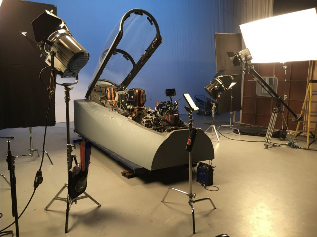 Fighter Jet Cockpit Film Set | Shoot Aviation Film Services
